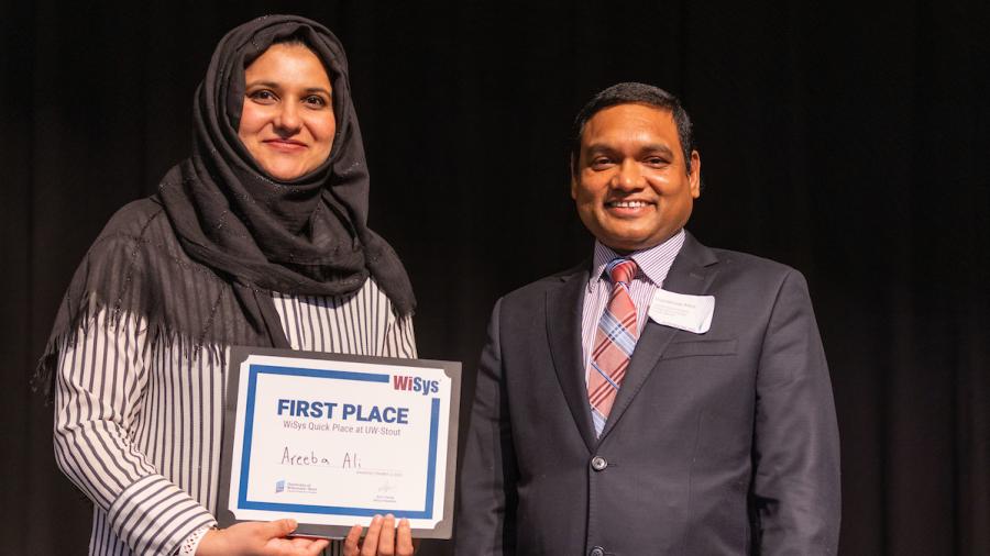 Inspiring Graduate: Areeba Ali, M.S. Food Science & Technology | University of Wisconsin - Stout
